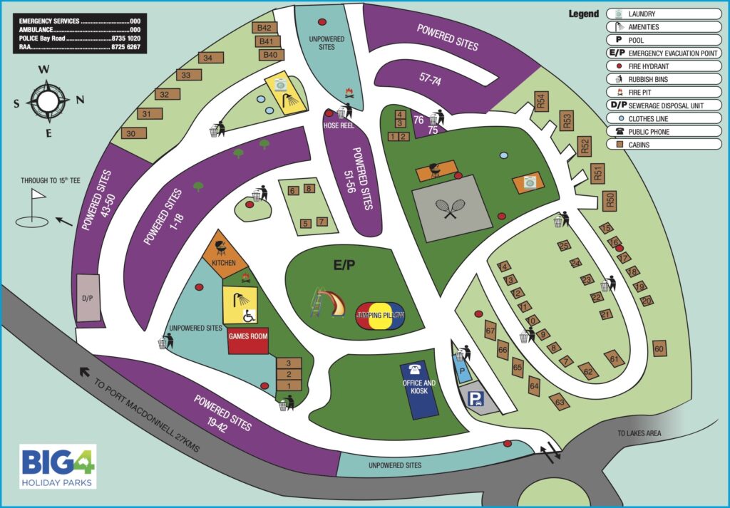 About - Blue Lake Holiday Park | Find Our Park Map Here